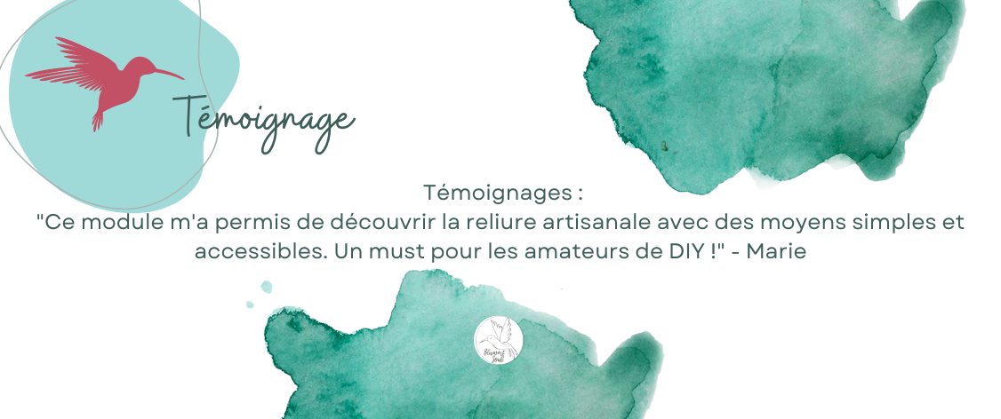 S'INITIER À LA RELIURE ARTISANALE SANS SE RUINER